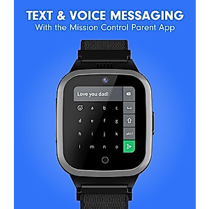 JrTrack 2 SE Smart Watch for Kids by Cosmo | 4G Phone Calling & Text Messaging | SIM Card & Flexible Data Plans | GPS Tracker Watch for Kids | Children’s Smartphone Alternative (Black)