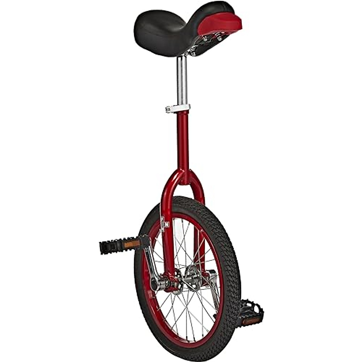 Fun 16 Inch Wheel Unicycle with Alloy Rim, Red