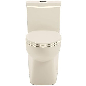 Swiss Madison Well Made Forever SM-1T117 Classe One Piece Toilet Dual Flush 0.8/1.28 gpf, Glossy White