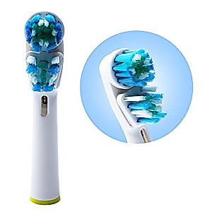 Double Clean Brush Heads, Compatible with Braun Oral-B Dual Clean Electric Toothbrush - Pack of 20