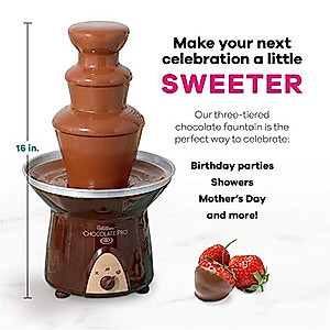 Wilton Chocolate Pro Chocolate Fountain and Fondue Fountain, 4 lb. Capacity