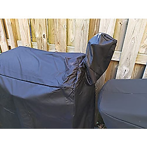 BBQ Future Grill Cover for Z Grills ZPG-700D, 52 Inch 600D Heavy Duty Waterproof BBQ Grill Cover(UV & Weather Resistant & Rip Resistant)