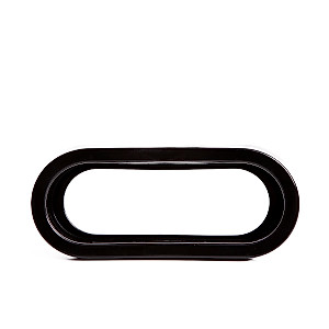 CZC AUTO 6'' LED Waterproof Oval Red Trailer Lights Rear Stop Turn Signal Parking Tail Brake Lights for Trailer Truck RV (Red, 2 Pack)