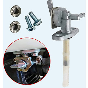 Earlyred Fuel Petcock Valve Gas Tank Shut Off Switch Compatible with Honda XR50R XR70R XR80R XR100R XR100R CRF50F CRF70F CRF80F CRF100F CRF150F CRF230F 16960-GEL-701 16950-GCF-671
