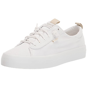 Keds Kickback Canvas Slip on, Sneaker Womens, White, 9.5 Medium