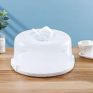 Cupcake Carrier with Lid, 6.1in lightweight Cupcake Carriers, Portable Plastc Cake Box, Cupcake Muffin Holder, Cake Storage Container, Heart Shape Silicone Cake Mold, Cake Stand for Transporting Cake