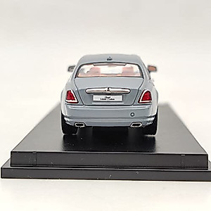 High Restore 1:64 for Rolls-Royce Ghost Extended Wheelbase Diecast Car Model Miniature Vehicle Hobby Collectible Gifts (Grey)