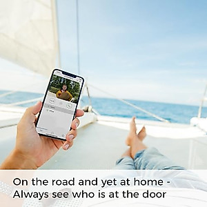 DoorBird IP Video Door Station D1101KH Modern, Surface-Mount, Stainless Steel V2A, Brushed, Surface-mounting