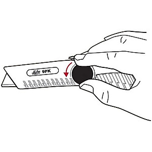 Malco 9PK Utility Knife, Quick Open, Multi