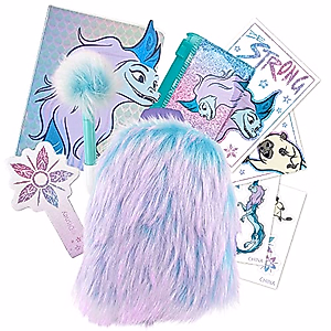 REAL LITTLES - Collectible Micro Disney Raya and The Last Dragon Backpack with 6 Surprise Toy Accessories Inside!