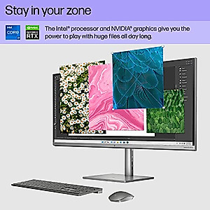 HP Envy 34 inch All-in-One Desktop PC, WUHD Display, 12th Generation Intel Core i7-12700, 32 GB RAM, 1 TB SSD, NVIDIA GeForce RTX 3060 Graphics, Windows 11 Home, 34-c1050 (2023)