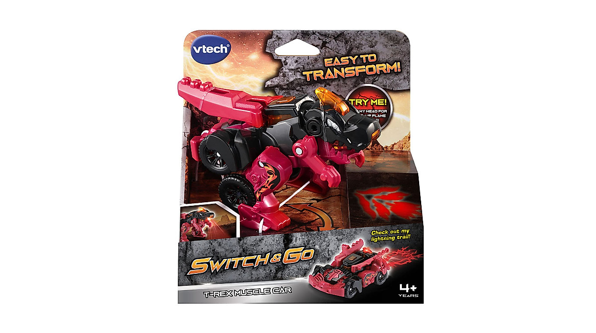 VTech T-Rex Muscle Car: Transforming Dino Fun