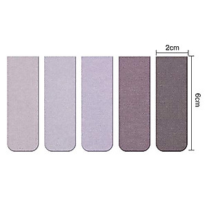 10 Pieces Magnetic Bookmarks Magnet Page Markers Assorted Book Markers Set for Students Reading (Classic Syle, 2.3 x 0.8 Inch)