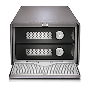 SanDisk Professional 12TB G-RAID 2 Enterprise-Class 2-Bay Desktop Drive (Space Gray) Bundle with 32GB Memory Card and 32GB Ultra Flair Flash Drive (3 Items)