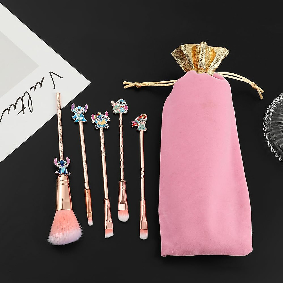 Cute Cartoon Makeup Brush Set, 5 Pieces (MS0176)