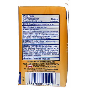 Dial Antibacterial Deodorant Soap, Gold, 4 Ounce, 3 Bars (Pack of 4)