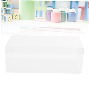 Alipis clear plastic organizer bins de transparente girl Clamshell white