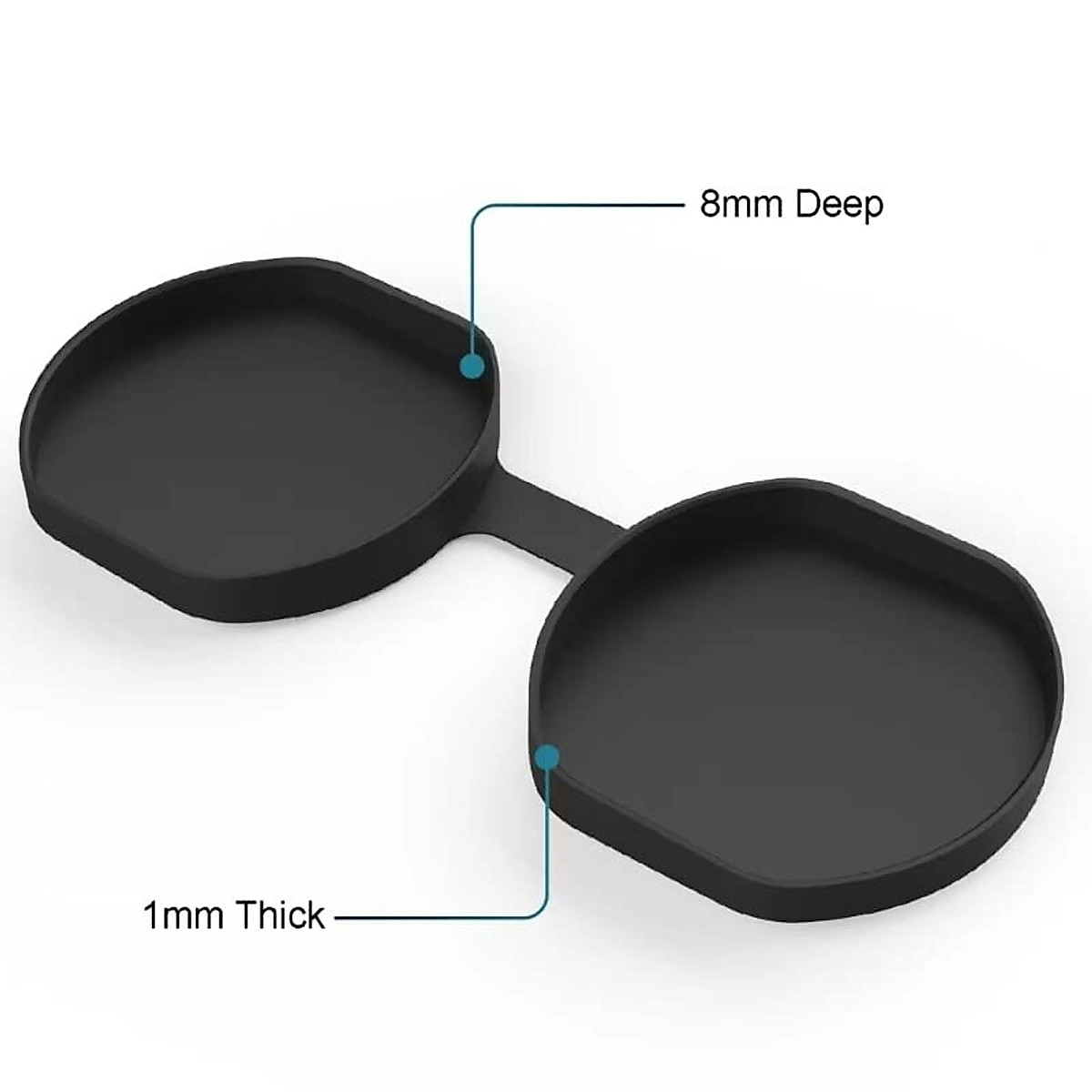 Headset Glasses Cases Sleeves for PS VR2 Headset Anti-Scratch Eye Cover Eye Pads Soft Cover Protective Cover