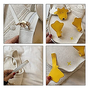 Duck Purse Small PU Leather Crossbody Bag 3D Cartoon Ducking Shoulder Bag Coin Purse Clutch Wallet for Girls Women