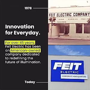 Feit Electric A19 LED Light Bulbs, 100W Equivalent, Dimmable, E26 Standard Base, 90 CRI, 1600 Lumens, 2700K Soft White, 13 Years Lifetime, Frosted White LED Bulbs, Damp Rated, 2 Pack, A100/927CA/FIL/2