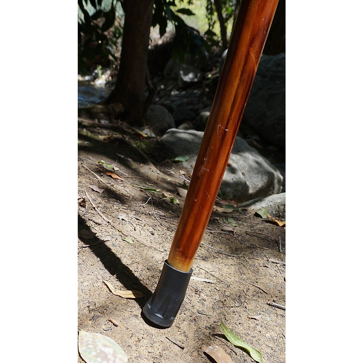 SE Survivor Series Hand Carved Flower Hiking/Walking Stick, 40" - WS630-40