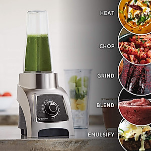 Vitamix S55 S-Series Blender, Professional-Grade, 40oz. Container, Brushed Stainless Finish