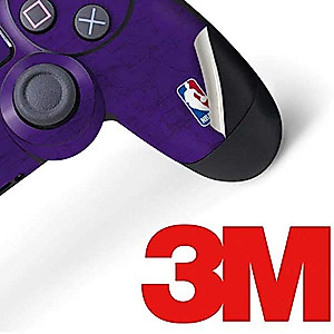 Skinit Decal Gaming Skin for PS4 Controller - Officially Licensed NBA Los Angeles Lakers Purple Primary Logo Design