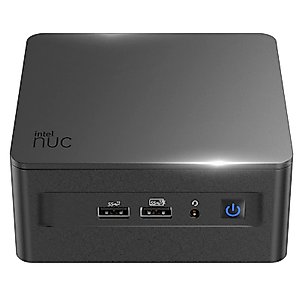 Intel NUC 13 Pro, Arena Canyon Mini Pc with 13th Gen Core i5-1340P (12C/16T & Up to 4.6GHz), 16GB DDR4 RAM & 512GB NVMe SSD, Support 8K, WiFi6E, BT5.3, 2 x Thunderbolt 4, Windows 11 Pro, 12M Cache