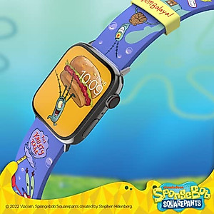 SpongeBob - Krusty Krab Smartwatch Band - Officially Licensed, Compatible with Every Size & Series of Apple Watch (watch not included)