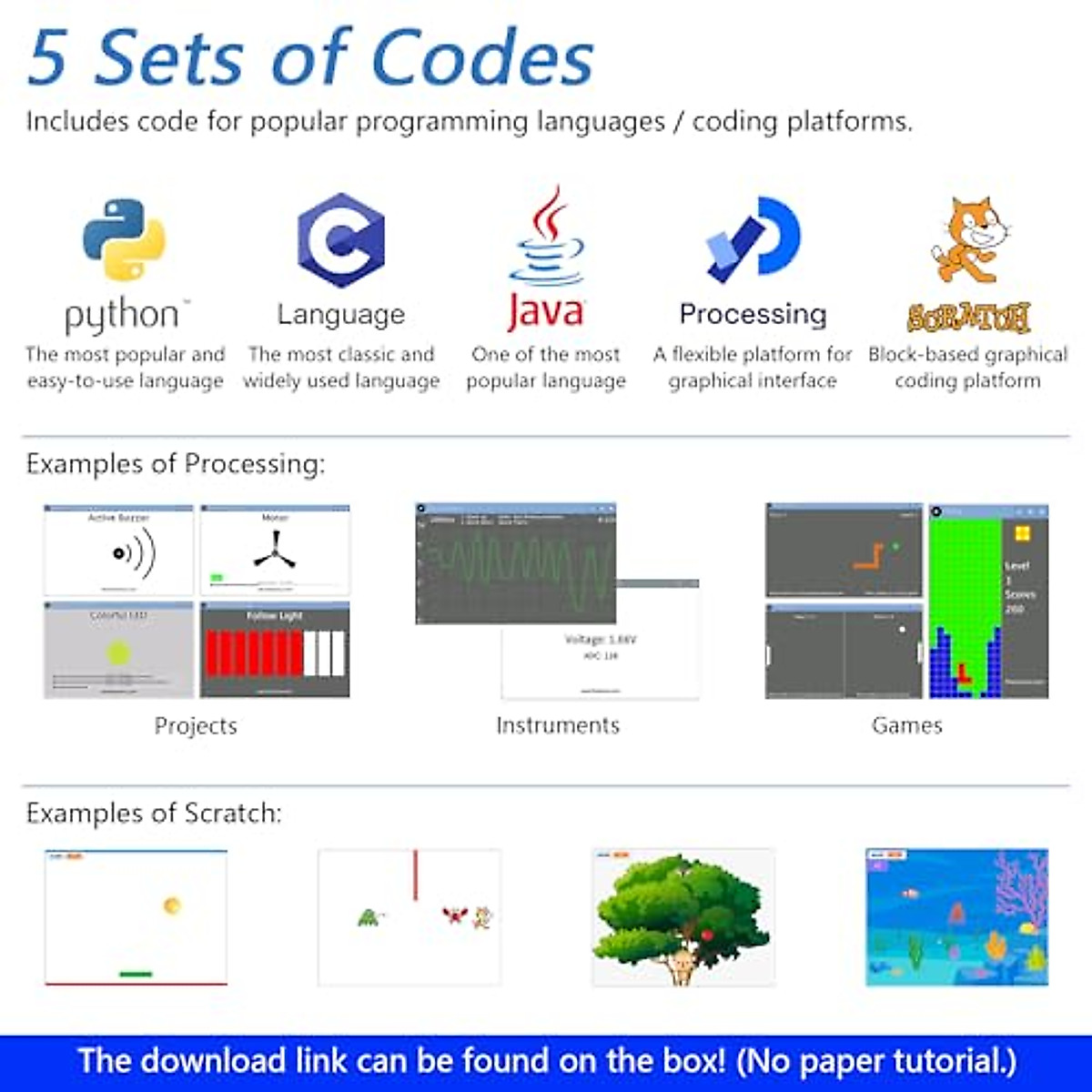 Freenove Super Starter Kit for Raspberry Pi 5 4 B 3 B+ 400 Zero 2 W, 682-Page Detailed Tutorial, Python C Java Scratch Processing Code, 164 Items, 88 Projects (Raspberry Pi NOT Included)