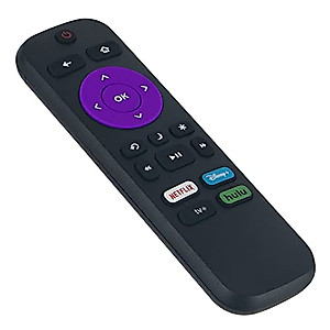 Replacement Remote Control Applicable for Hisense Roku TV 55H8G 65H8G 58R6E3 43R6090G 55R8F 50R6090G 65R8F H6570G 55H8F 32H4F 43H4030F1 58R6E 43H4F 55R6E3 50R6E3 65R6090G 65R6E3 32H4030F1 50R6E 75R6E3