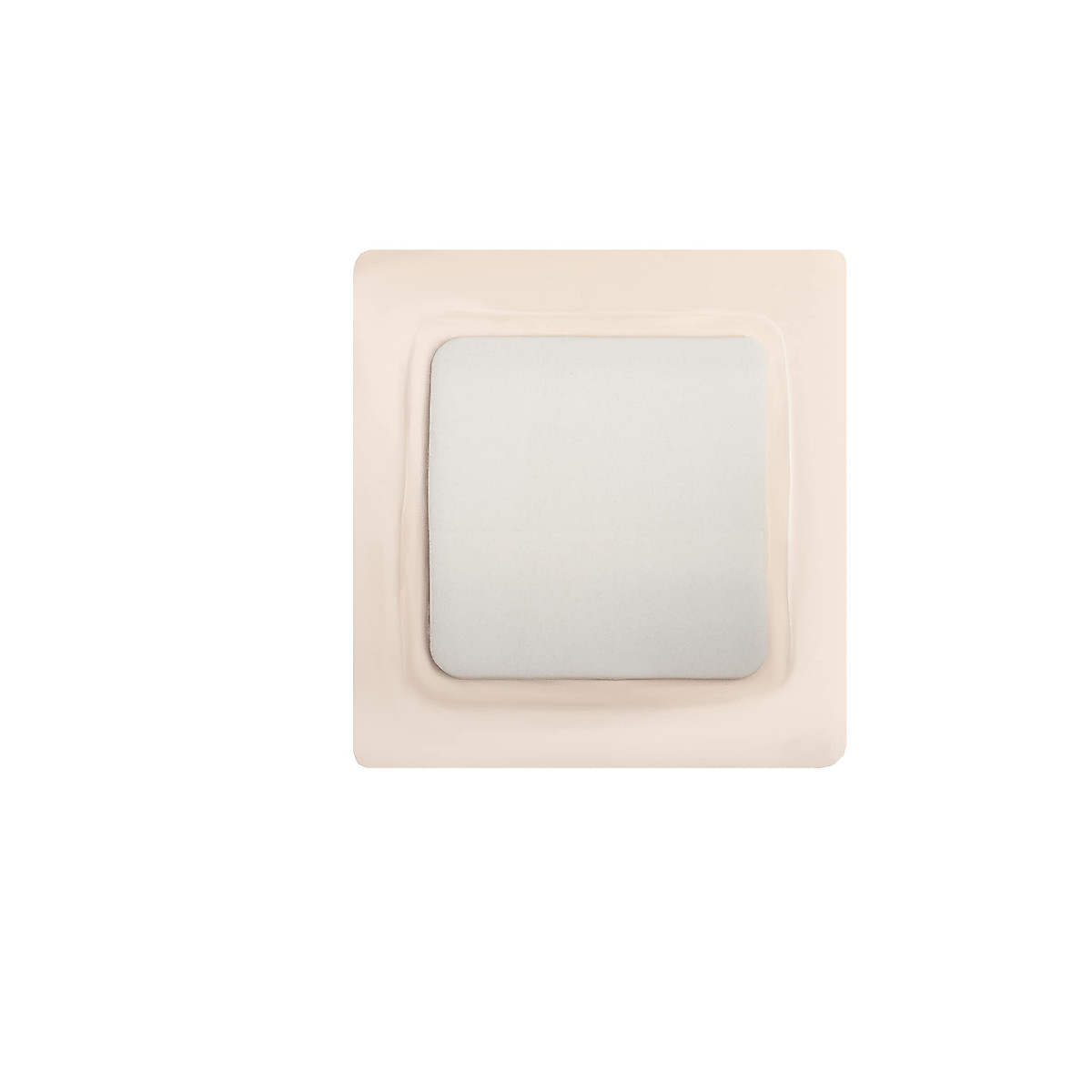 Silver Foam Dressing with Border 6.5″ X 6.5″ Central Foam 4.1" x 4.1" Sterile 5 Dressing per Box (1)