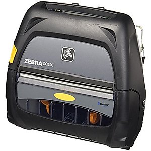 Zebra Technologies ZQ52-AUE0000-00 Thermal Printer, Portable, ZQ520, 4" Size, Bluetooth 4.0, 203 DPI