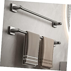 Pull Out Car Key Case Bath Towel Holder Bathroom Towel Rack Bathroom Towel Bar no Drill Towel bar Towel Bar for Bathroom Wall Bathroom Slipper Rack Space Aluminum Heavy Shoe Rack