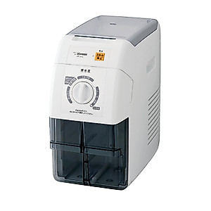 ZOJIRUSHI Rice Milling Machine"TSUKITATE FUUMI" BR-WA10-WA (White)【Japan Domestic genuine products】