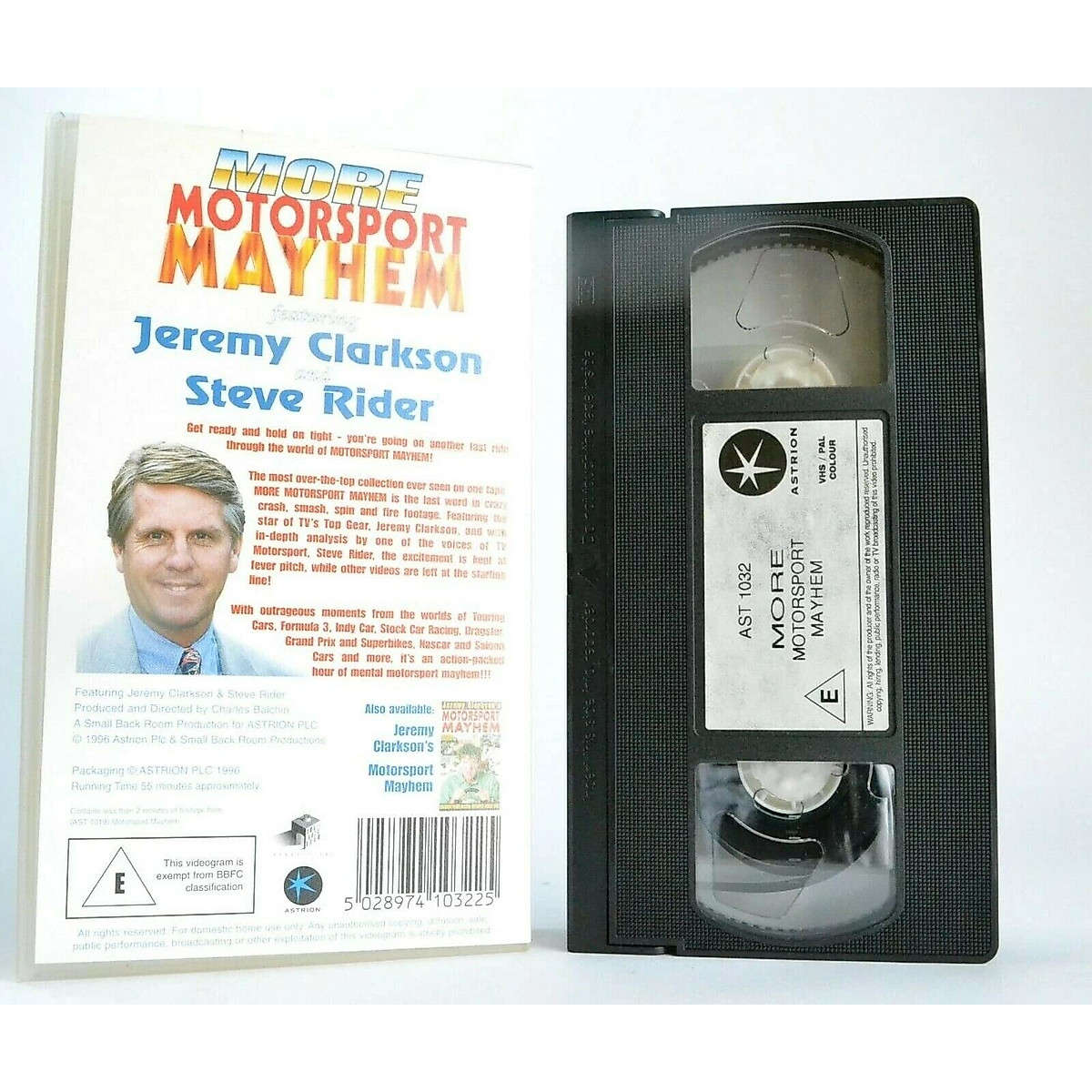 More Motorsport Mayhem Featuring Jeremy Clarkson And Steve Rider [VHS]