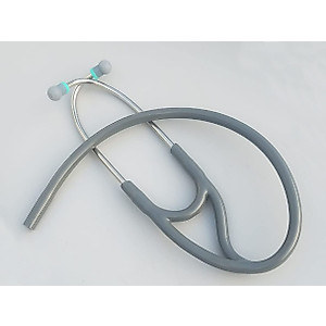 Compatible Replacement Tube by Truaevum fits Littmann(r) MasterCardiologyI(r) and Littmann(r) Cardiology III(r) Stethoscopes - 7mm Binaurals Grey TUBING