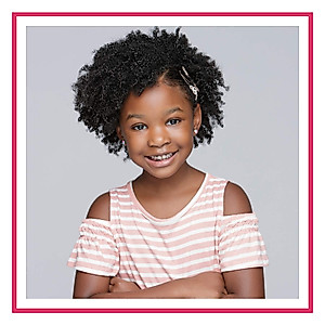 Just For Me Natural Hair Milk Hydrate & Protect Leave-In Conditioner, Maintains Moisture Balance, With Coconut Milk, Shea Butter, Vitamin E & Sunflower Oil, 10 Ounce