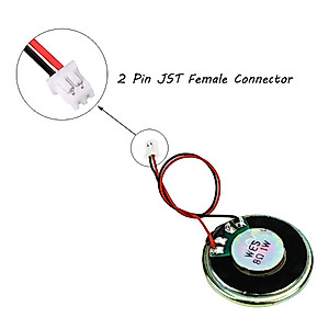 Xiaoyztan 10Pcs 1W 8Ohm Round Internal Magnet Mini Loudspeaker MP3 MP4 Player Speaker