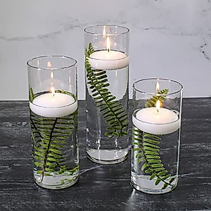 Richland Floating Candles 3" White Set of 12