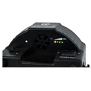 Rockville Battery PAR 61 Black RGBWA+UV Rechargeable Stage Wash Light, DMX Control, Sound Activated, Includes Remote, Up to 18 Hours Battery Life, Perfect for DJ Events, Parties,