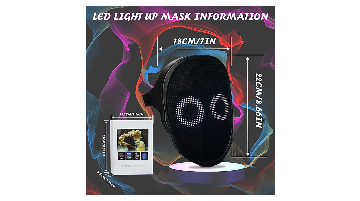Enhance Your Party with Depointer Life LED Mask