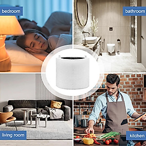 311i Max Replacement Filter Compatible for Blueair Blue Pure 311i Max/Blue Pure F3MAX Purifier Parts 2 Pack