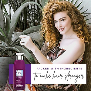 Biotop Professional 69 Pro-Active Hair Shampoo - Frizz Control, Curl Defining & Color Safe Shampoo Made with Coconut Oil, Avocado Oil & Almond Oil - Paraben, SLS & Cruelty-Free Hair Care (11.15oz)