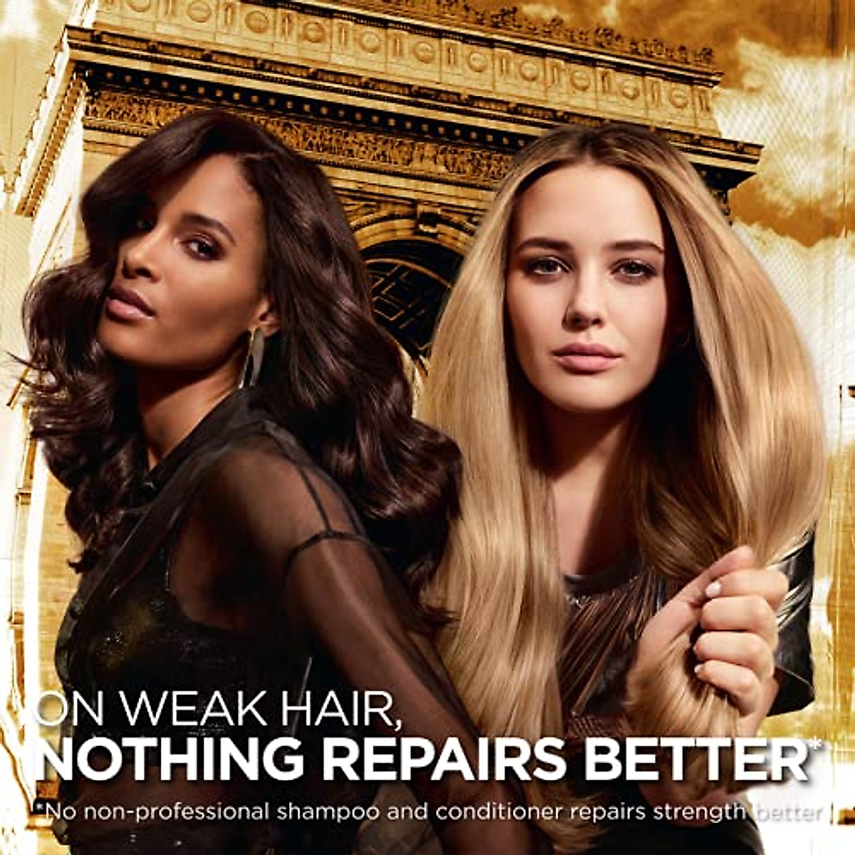 L'Oreal Paris Elvive Total Repair 5 Repairing Shampoo and Conditioner for Damaged Hair, 28 Ounce (Set of 2)