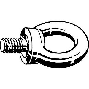 Eye Bolt, Steel, M42x63