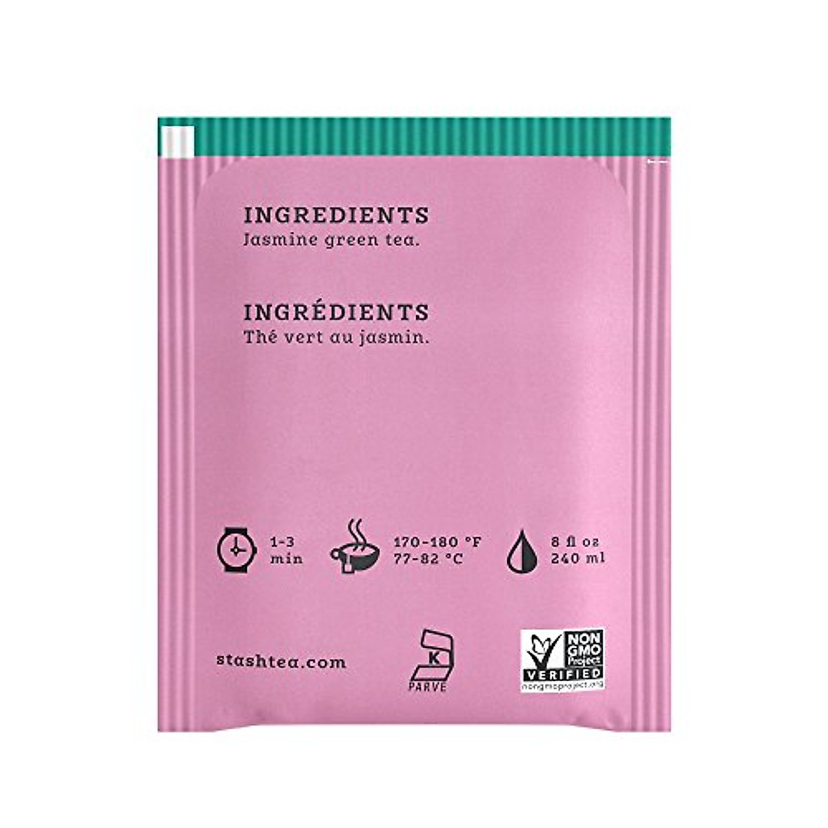 Stash Tea Jasmine Blossom Green Tea, Box of 100 Tea Bags