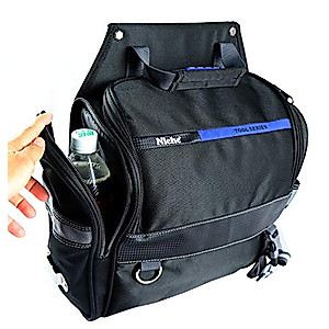 Niche Tool bag with Shoulder Strap Wide Opening Tool Storage bag Large Capacity Multi-Compartment Tool Carrier TL-6206