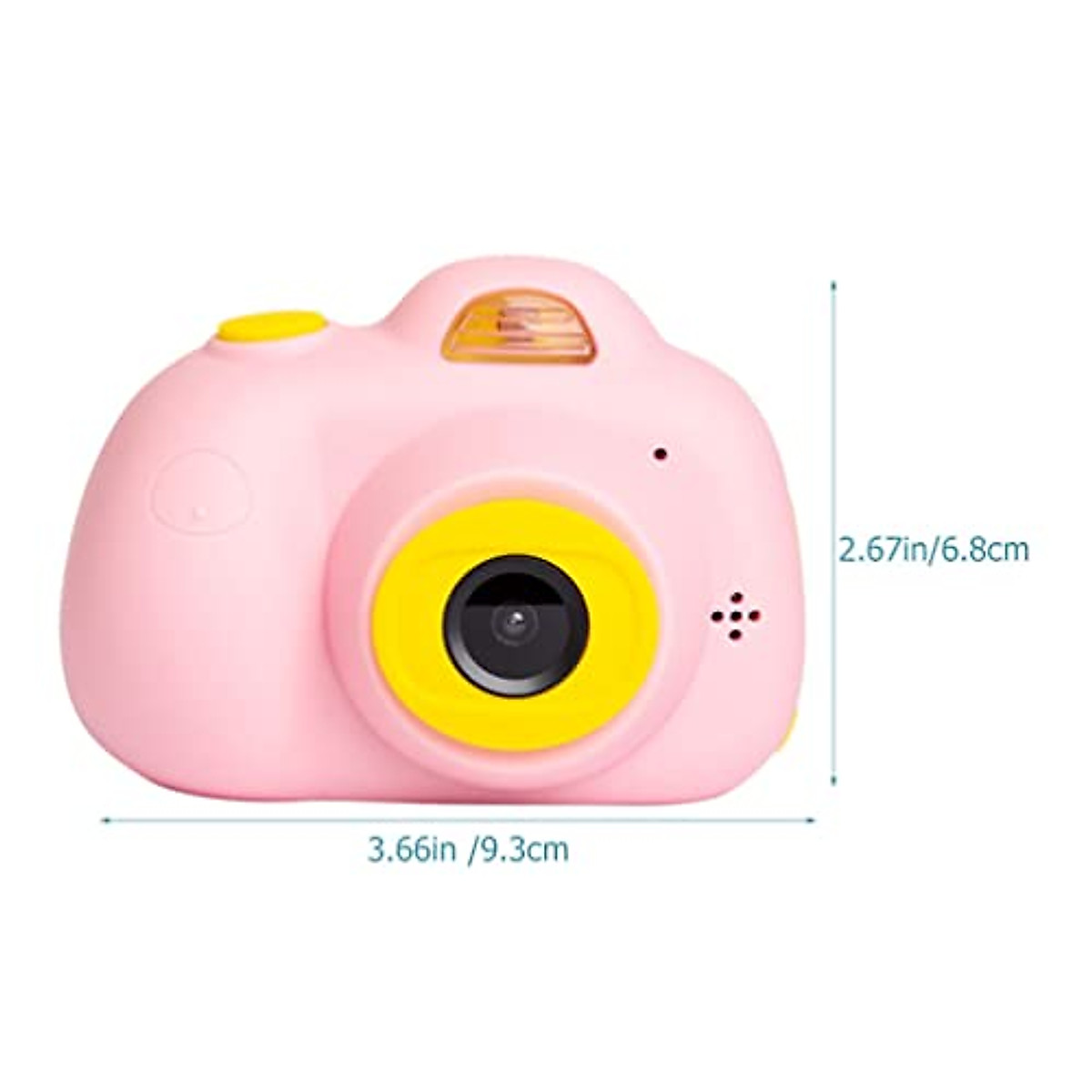 Generic Kid Camera Set Mini Digital Camera Child Sports Camera Toys Video Recorder Kid Birthday Gifts Photography Props for Boy Girl ( Pink )