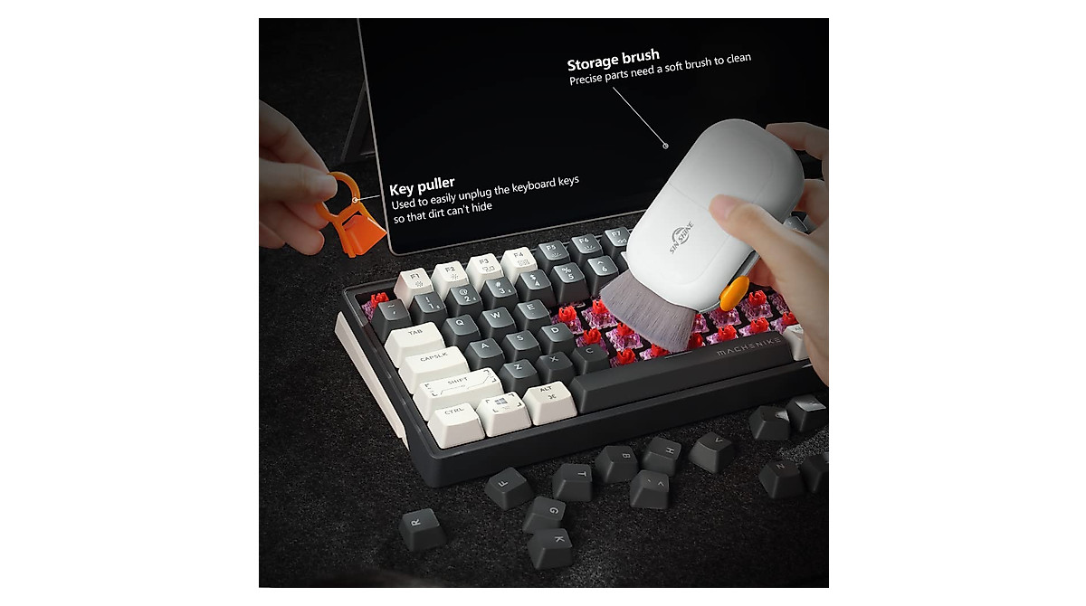SIN SHINE 7-in-1 Keyboard Cleaner Kit for Electronics